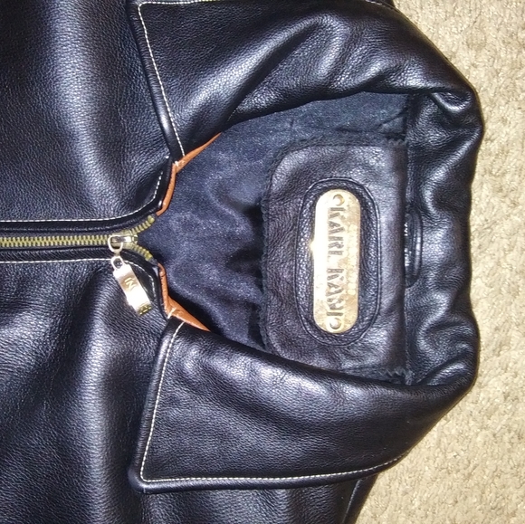 Karl Kani | Jackets & Coats | Vintage Karl Kani Leather Jacket | Poshmark